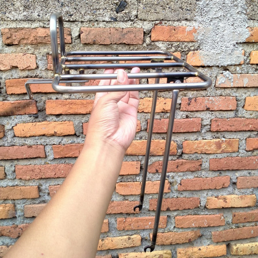 Edsen Front Rack - Raw – Bike Built Grip