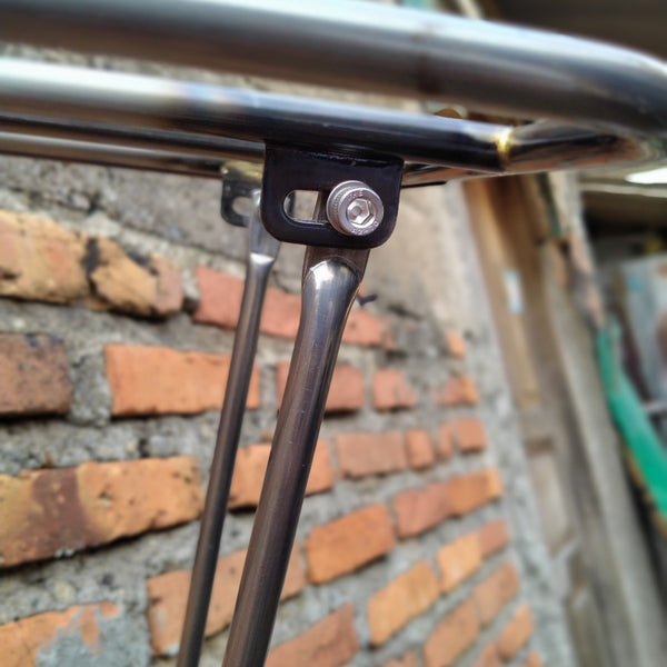 Edsen Front Rack - Raw – Bike Built Grip